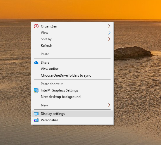 B9Creator Windows 10 Computer Display Settings
